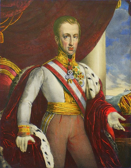 Emperor Ferdinand I, lithograph, c. 1835 | Die Welt der Habsburger